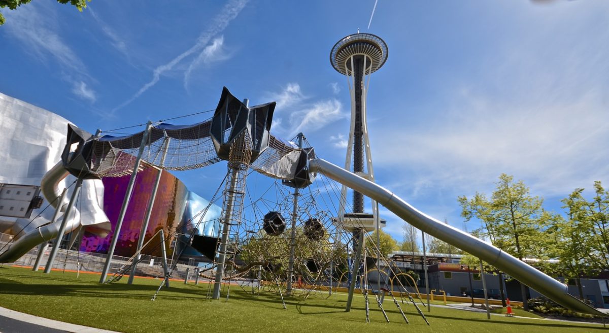 Look Skywalkers! | Seattle Center Playground | Designed by Highwire