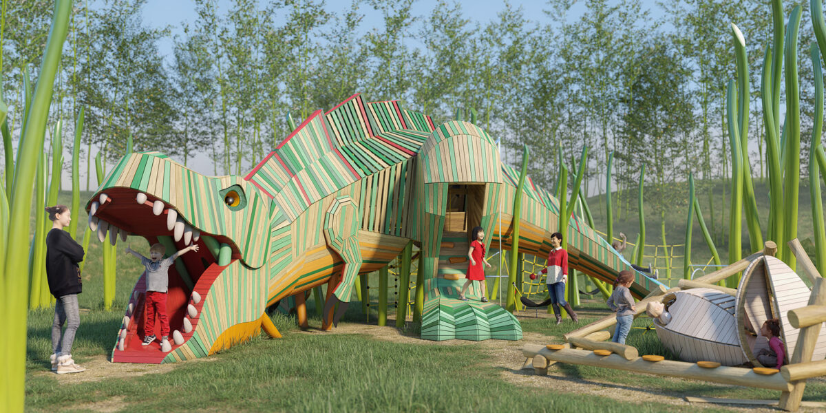 KOMPAN Playgrounds | Highwire | Exclusive KOMPAN Dealer